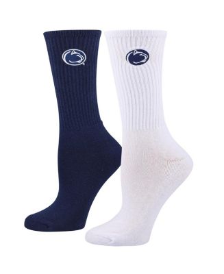Women's ZooZatz Navy, White Penn State Nittany Lions 2-Pack Quarter ...