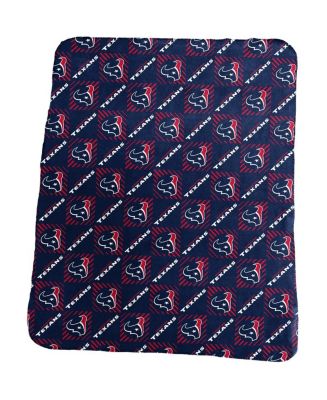 Houston Texans 60'' x 50'' Repeating Pattern Fleece Throw Blanket - Macy's