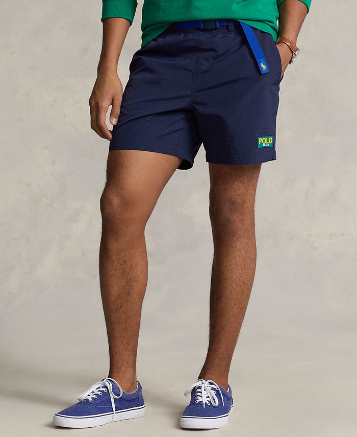 Polo Ralph Lauren Men's Water-Resistant Polo Beach Shorts - Macy's