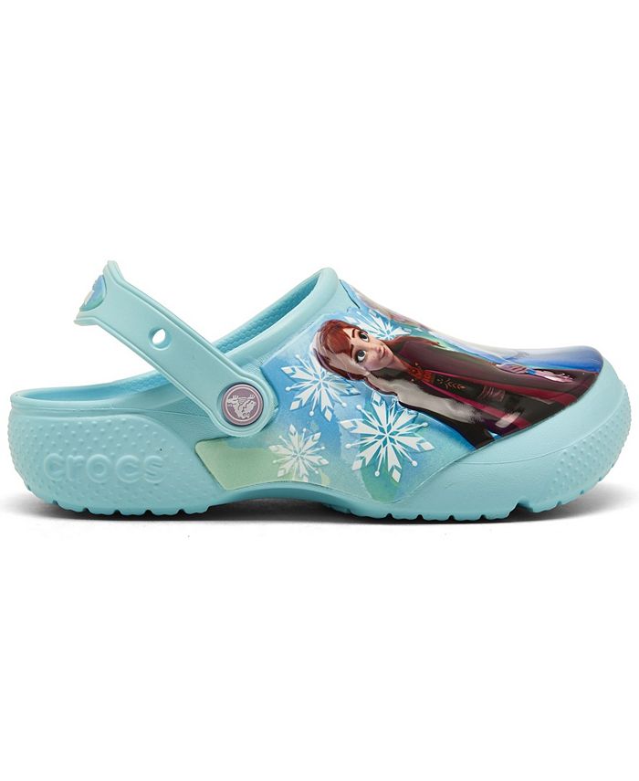 Crocs Little Girls Fun Lab Frozen 2 Clogs from Finish Line - Macy's