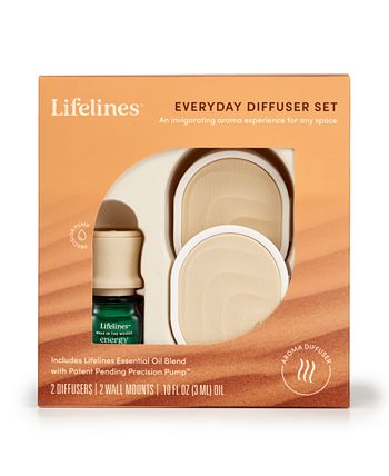 Lifelines Everyday Diffuser Plus Essential Oil Blend, Set - 2 Pack - Macy's