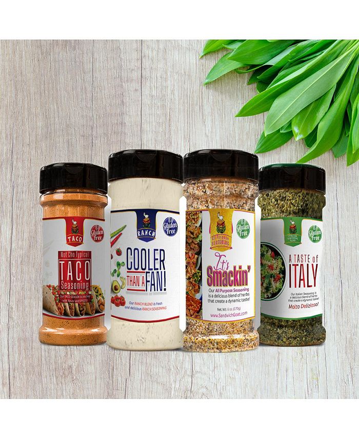 Sandwich Goat Seasonings 4 Pack Variety Seasonings Gift Set - Macy's