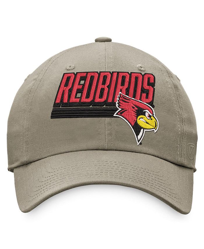 Top of the World Men's Khaki Illinois State Redbirds Slice Adjustable ...