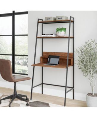 District Indoor Metal 2-Tier Ladder with Desk - Macy's