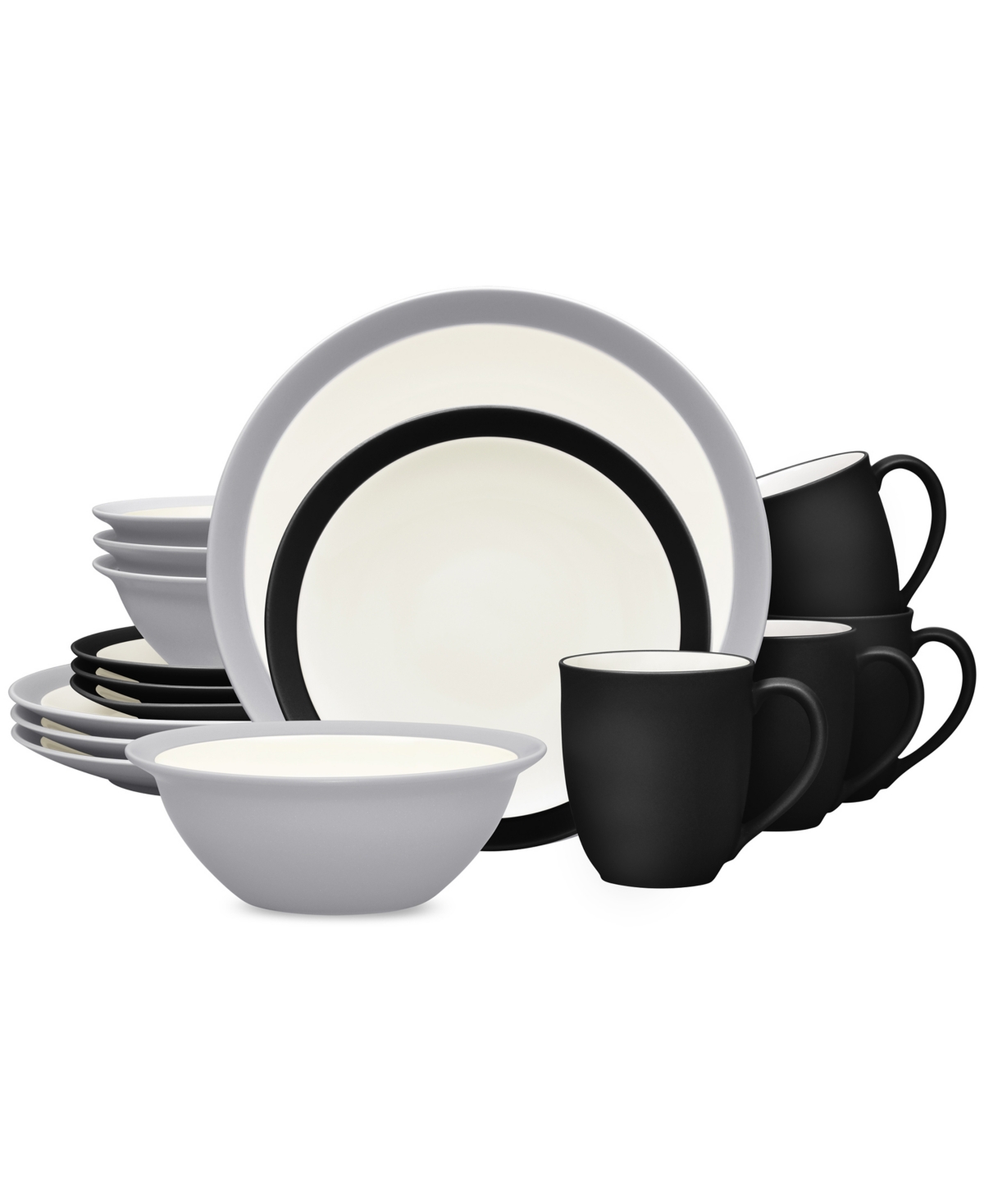 Click here for Noritake Colorwave Curve Mixed 16-Pc. Dinnerware S... prices