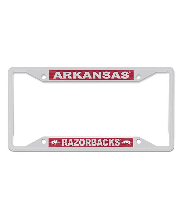 Wincraft Arkansas Razorbacks Chrome Colored License Plate Frame - Macy's