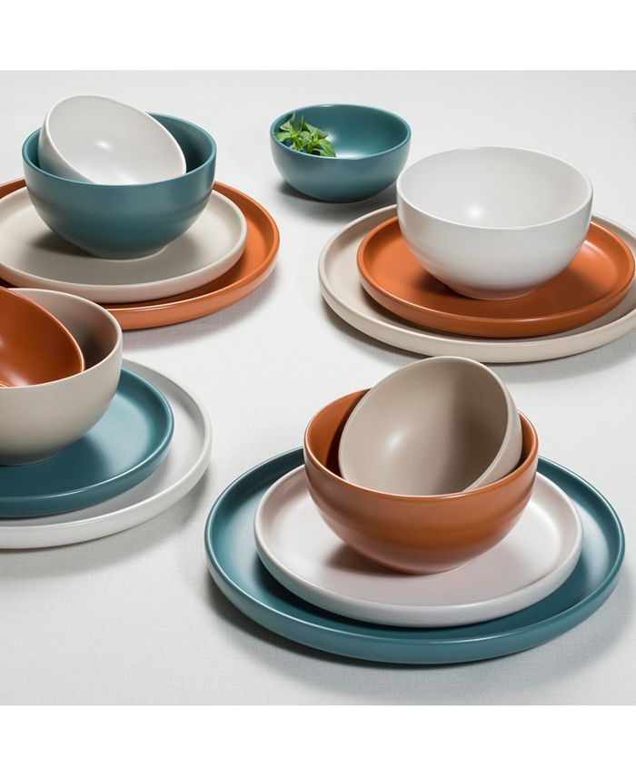 Sango Rollo Mixed 16-PC Dinnerware Set, Service for 4 - Macy's