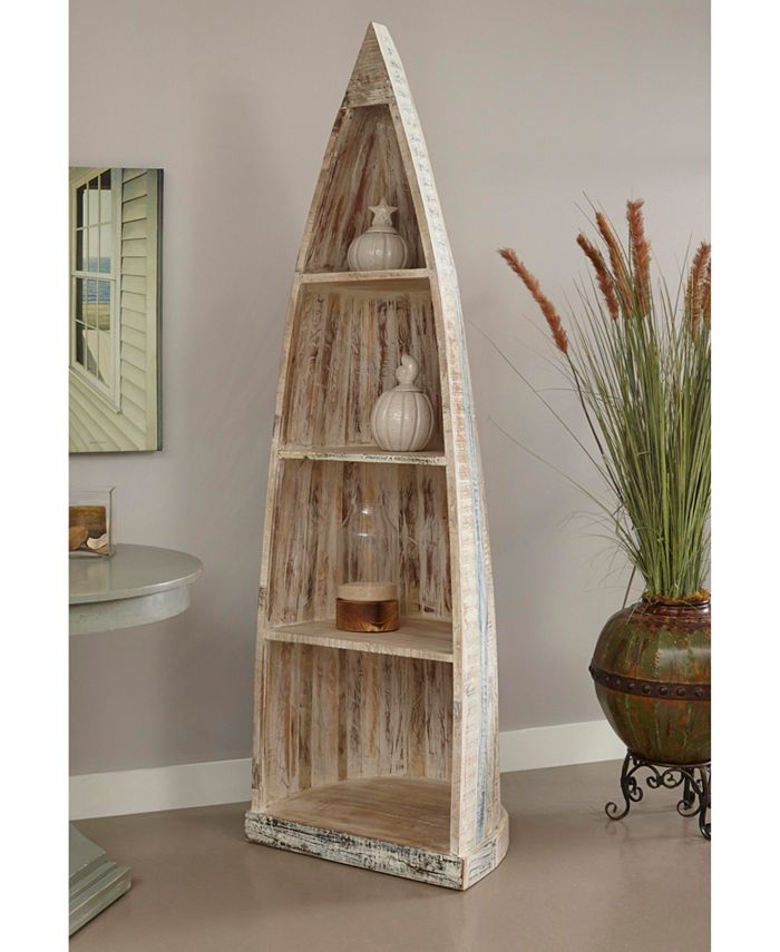 Coast to Coast Hyde and Rub Finish Nautical Bookcase - Macy's