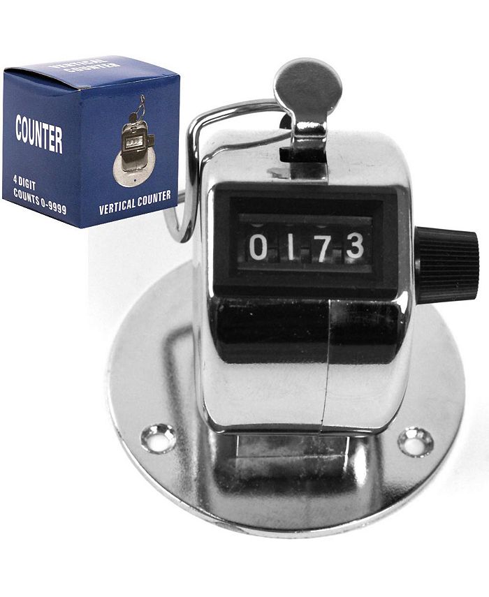 Stalwart Clicker Counter - Handheld or Mountable with Easy Thumb Tally ...
