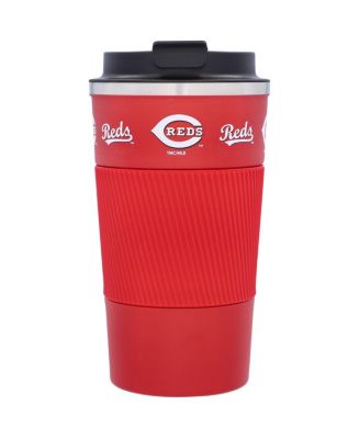 Cincinnati Reds 18 Oz Coffee Tumbler with Silicone Grip - Macy's