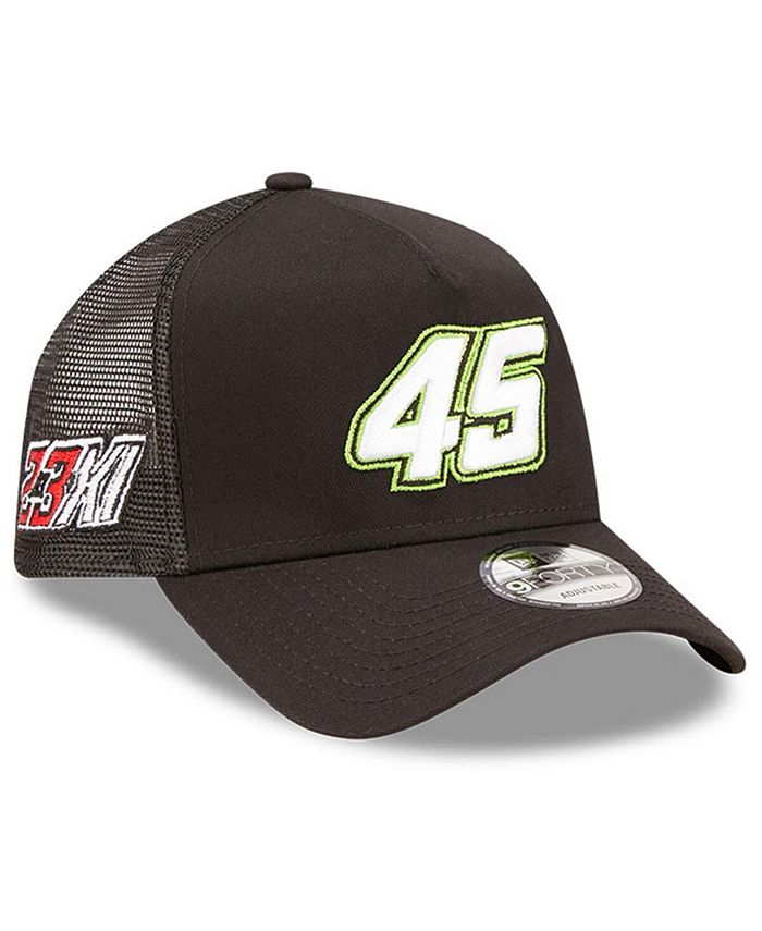 New Era Men's Black Kurt Busch 23XI Racing 9FORTY A-Frame Trucker ...