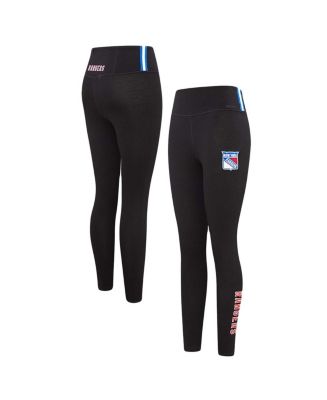 Women's Pro Standard Black New York Rangers Classic Jersey Leggings ...