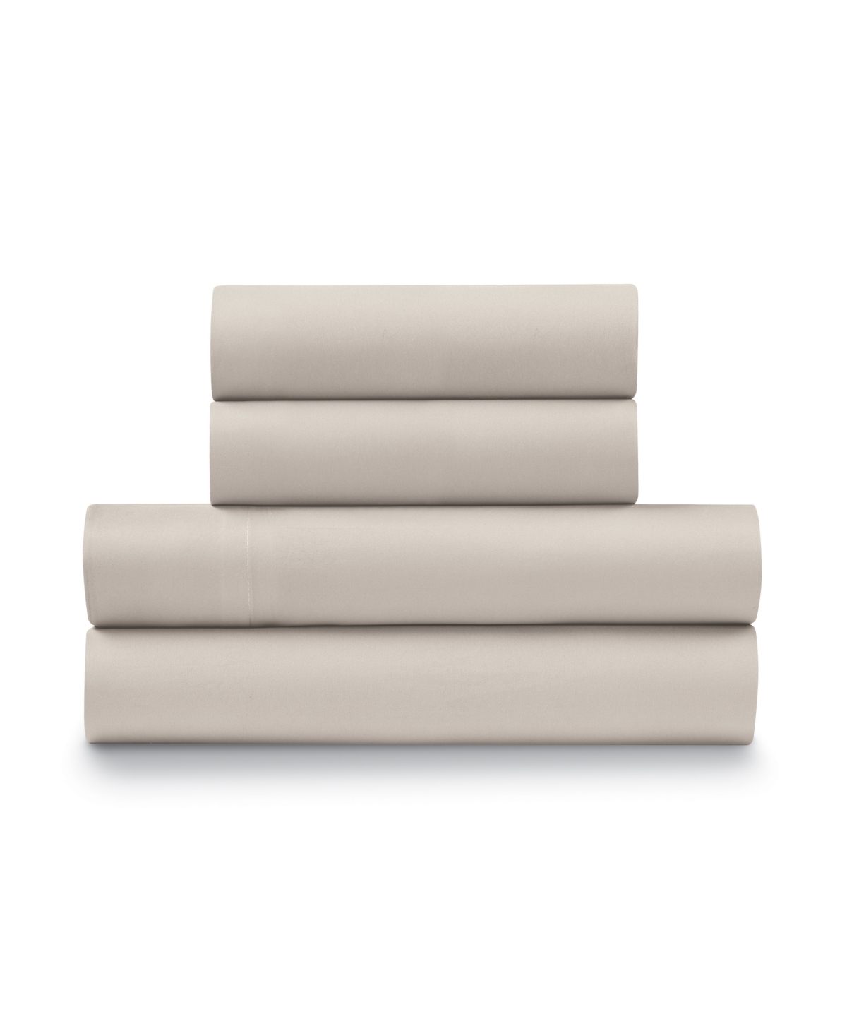 Ella Jayne Cozy Touch Triple Brushed Microfiber 4-Pc. Sheet Set  Full - Taupe