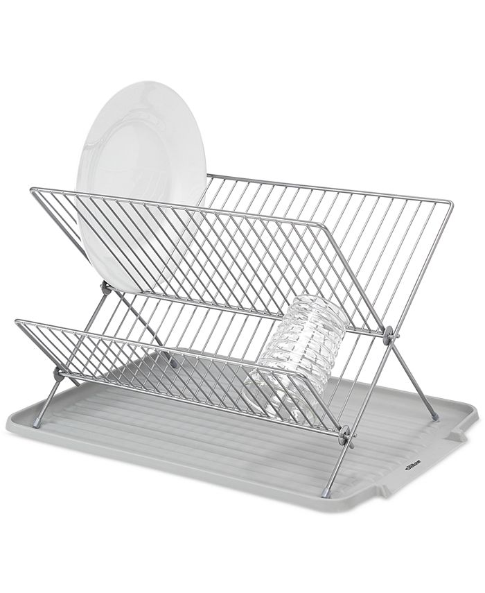 The Cellar Space-Saving Dish Rack - Macy's