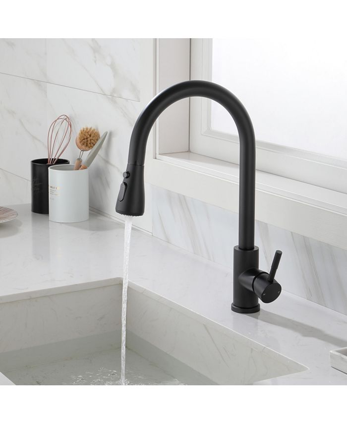 Simplie Fun Kitchen Faucet with Pull Out Sprayer - Macy's