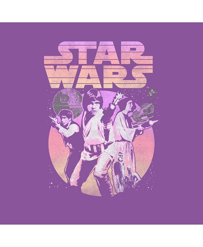 Fifth Sun Girl's Star Wars Classic Trio Scene Child T-Shirt - Macy's