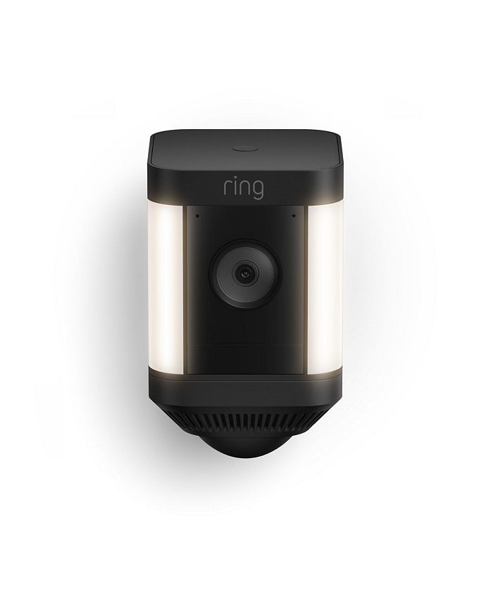 ring Spotlight Cam Plus Battery - Black - Macy's