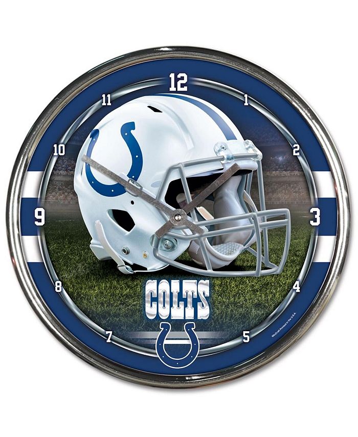 Wincraft Indianapolis Colts Chrome Wall Clock - Macy's