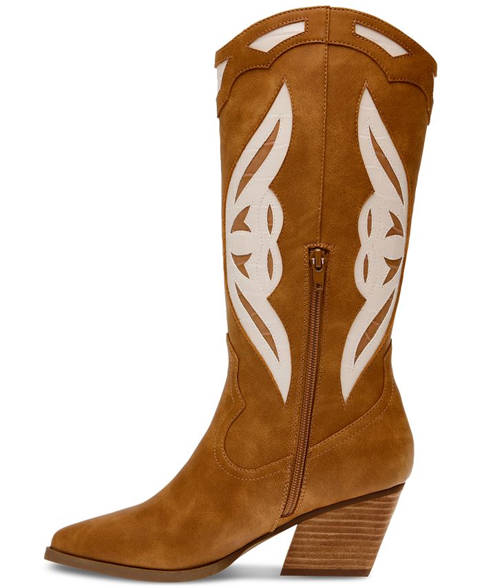 DV Dolce Vita Women's Keiley Water-Resistant Pull-On Cowboy Boots - Macy's