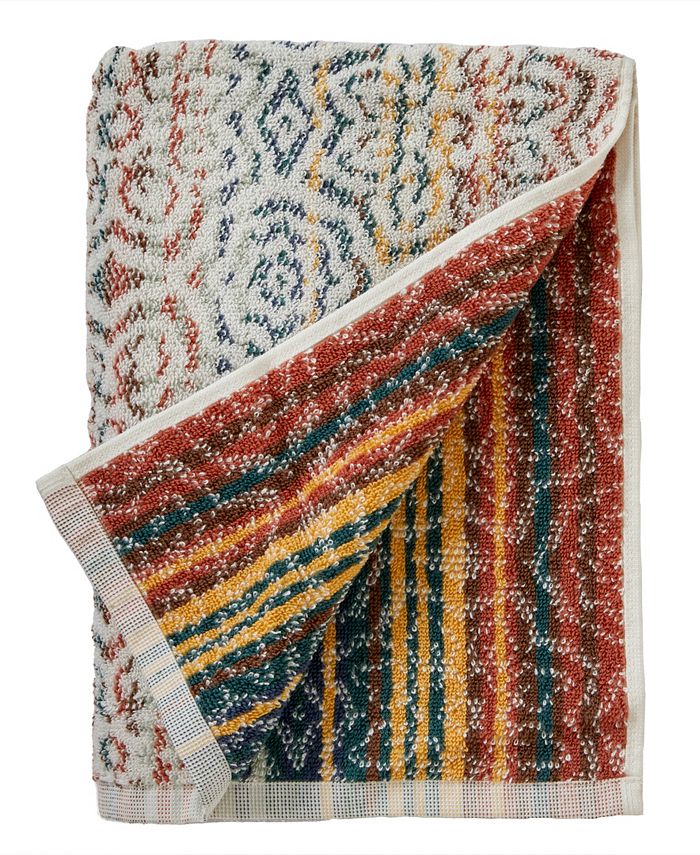 SKL Home Rhapsody Spice Cotton Bath Towel, 50" x 27" - Macy's