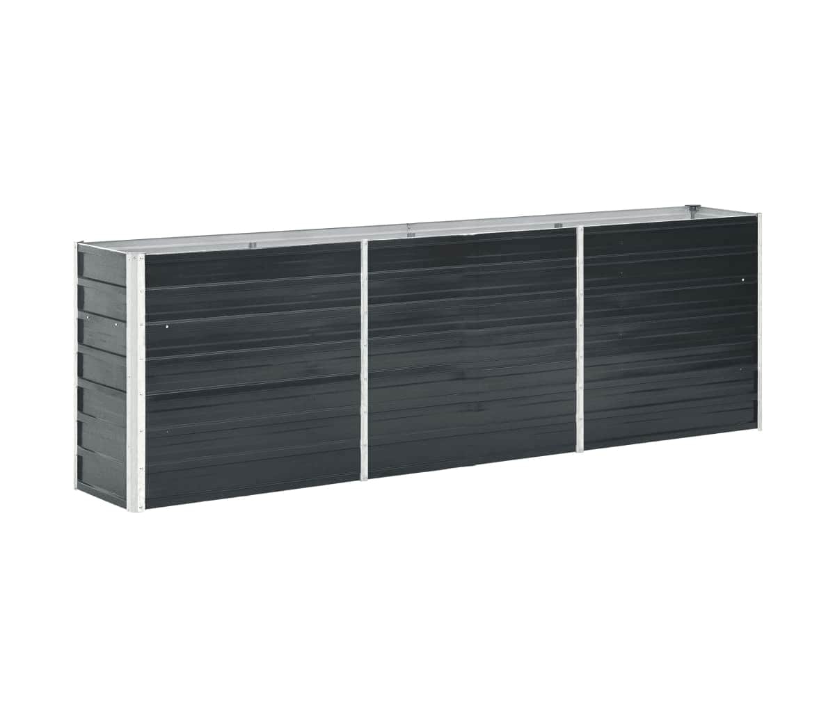 Click here for Garden Raised Bed Galvanized Steel 94.5x15.7x30.3... prices