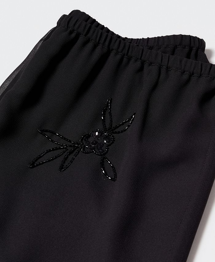 MANGO Women's Bead Detail Pants - Macy's