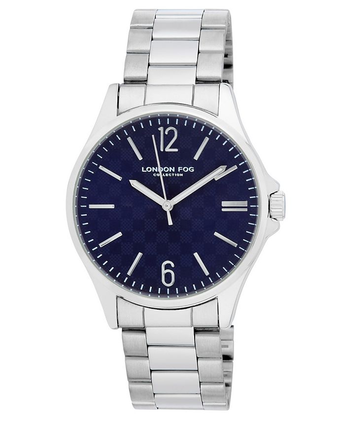 London Fog Women's Quartz Aberdeen Silver-Tone Alloy Watch 40mm - Macy's