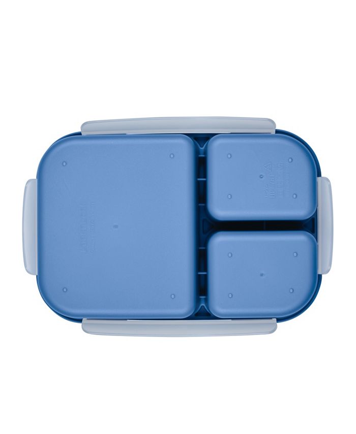 Lock n Lock On The Go Meals Three Compartment Divided Lunch Container ...