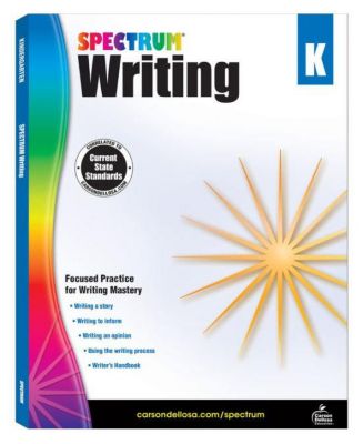 Spectrum Writing, Grade K by Spectrum Compiler - Macy's