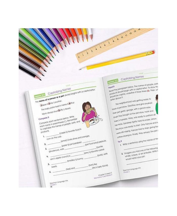 Barnes & Noble Spectrum Language Arts, Grade 2 by Spectrum Compiler ...