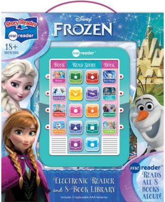 Disney Frozen Electronic Reader and 8-Book Library- Me Reader Reads all ...