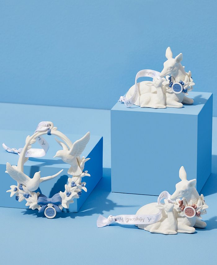 Wedgwood Christmas Baby's First Ornament 2023 - Pink - Macy's