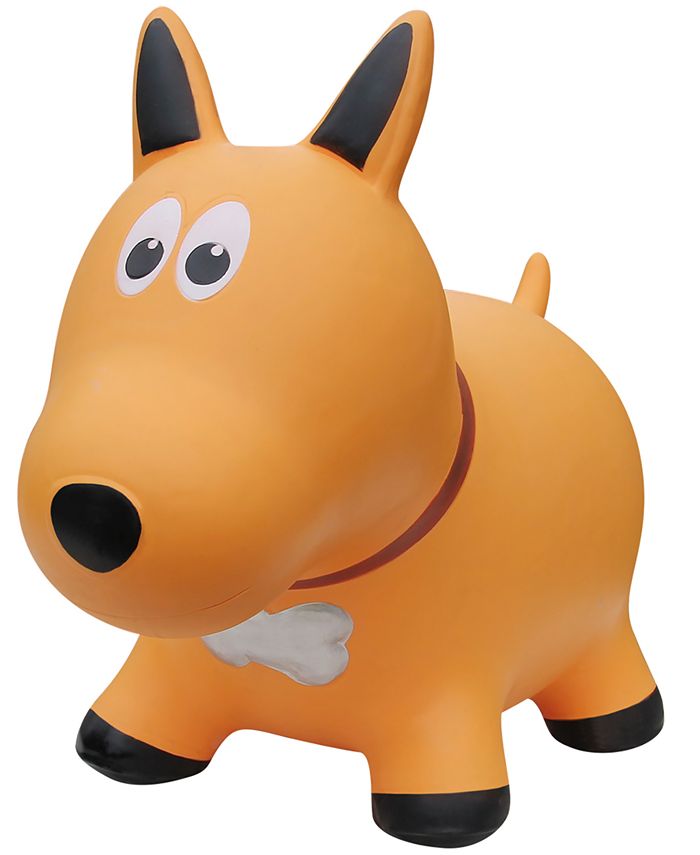 Farm Hoppers Dog Ride-On Toddler Inflatable Bounce Toy - Macy's