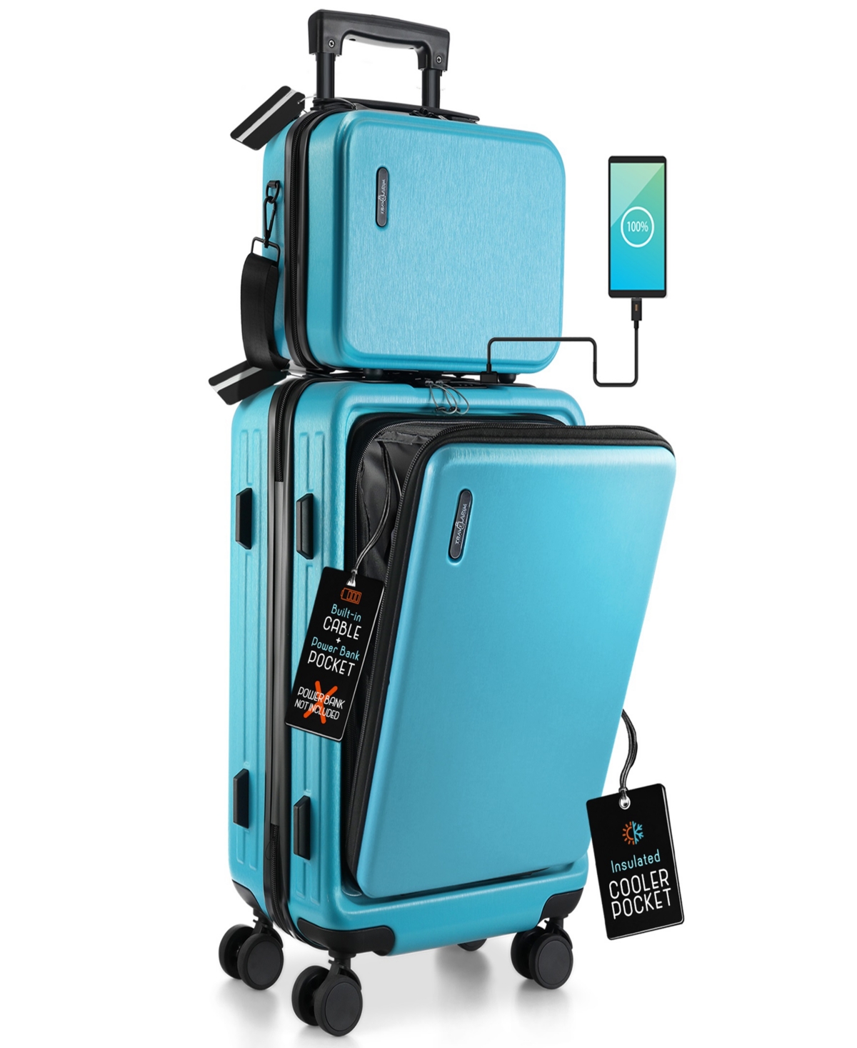 Click here for TravelArim 22 Hard Shell Lightweight Carry On Lugg... prices