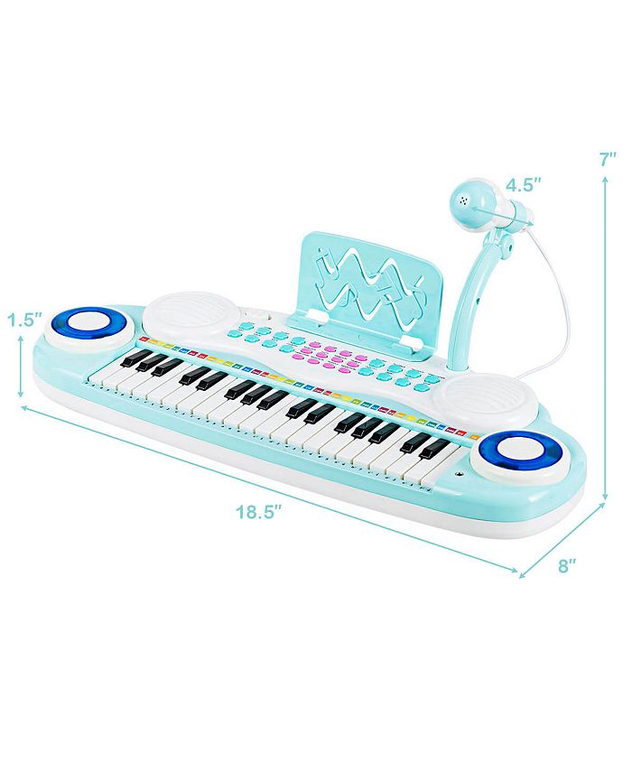 Costway 37-Key Toy Keyboard Piano Electronic Musical Instrument - Macy's