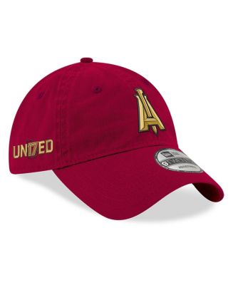 Men's New Era Red Atlanta United FC Jersey Hook 9TWENTY Adjustable Hat ...