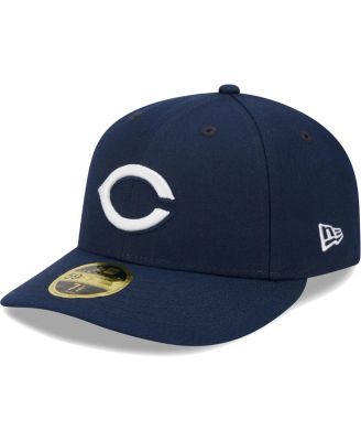 Men's New Era Navy Cincinnati Reds Oceanside Low Profile 59FIFTY Fitted ...