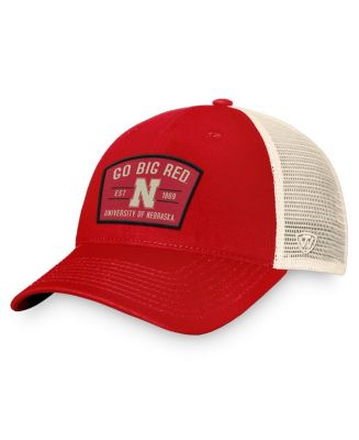 Men's Top of the World Scarlet Nebraska Huskers Unruly Slouch Trucker ...