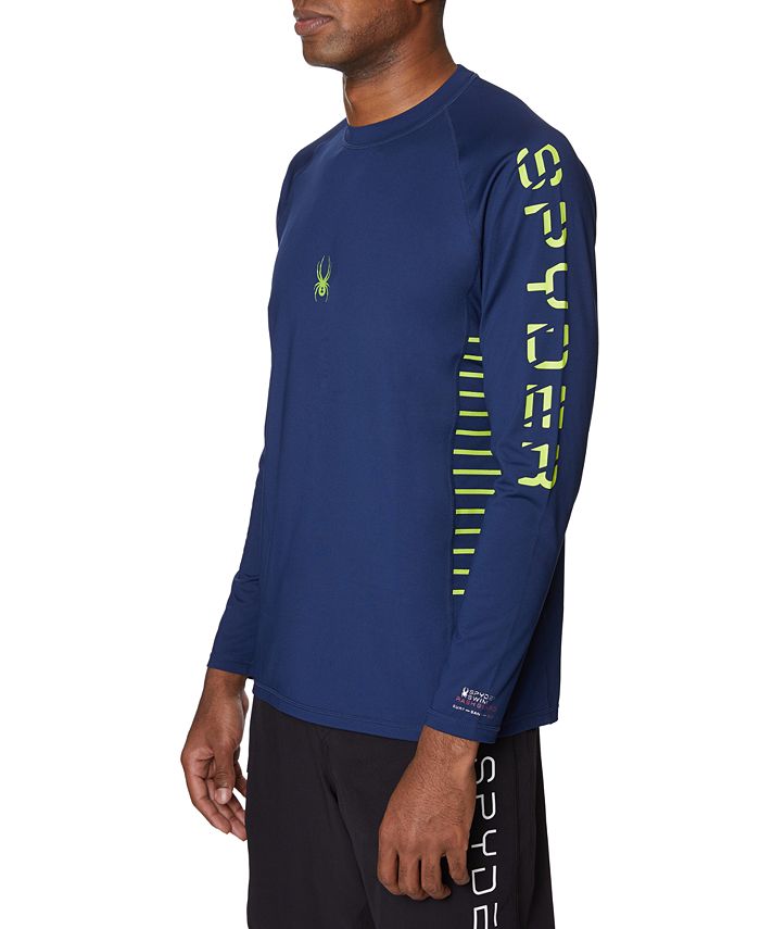 Spyder Men's Long Sleeve Rashguard Performance Shirt - Macy's