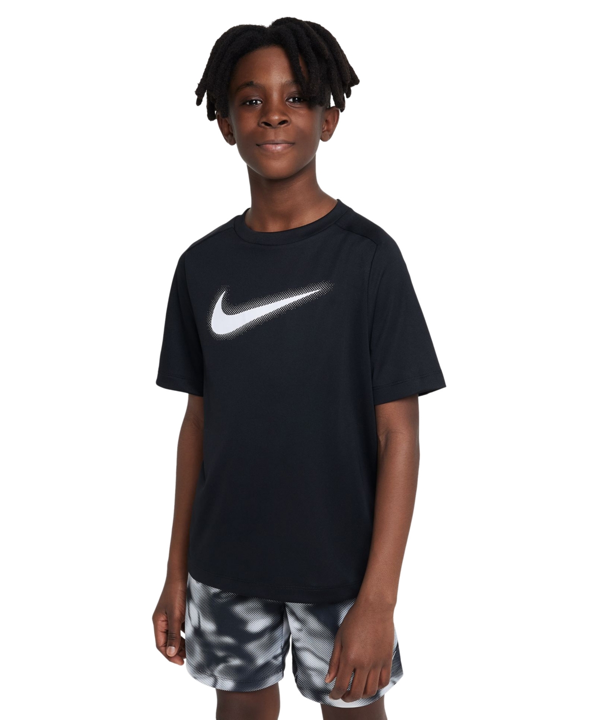 Click here for Nike Big Boys Dri-fit Multi+ Logo-Print Training T... prices