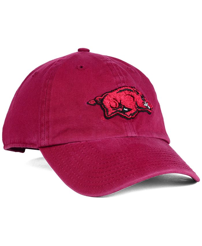 '47 Brand Arkansas Razorbacks Clean-Up Cap - Macy's