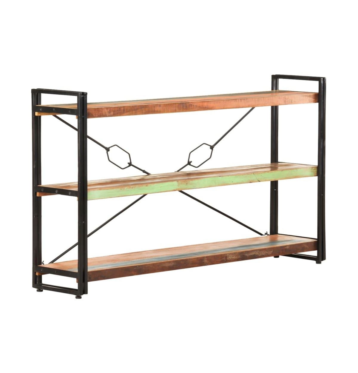 Click here for 3-Tier Bookcase 55.1x11.8x31.5 Solid Reclaimed Woo... prices