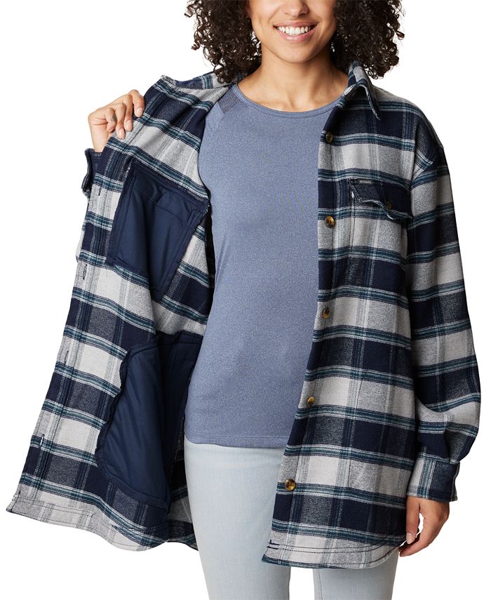 Columbia Women's Calico Basin Shirt Jacket - Macy's