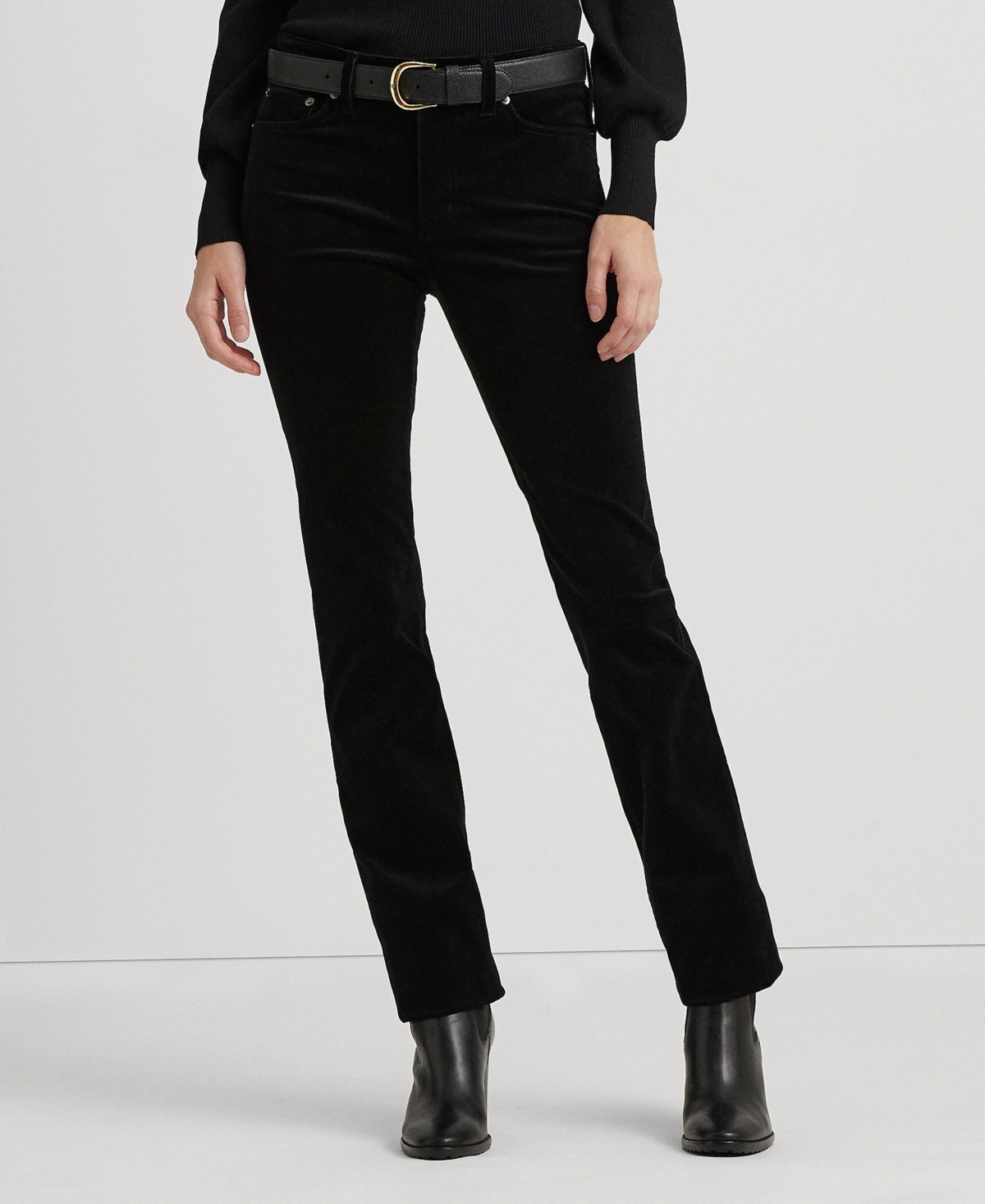 Click here for Lauren Ralph Lauren Petite Stretch Corduroy Mid-Ri... prices