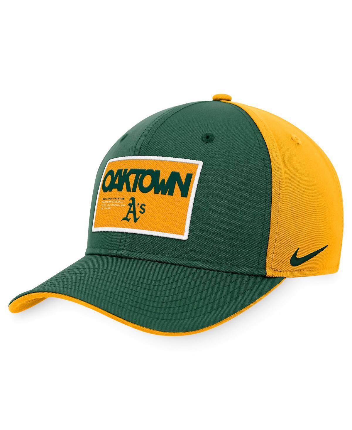 Click here for Mens Nike Green  Gold Oakland Athletics Classic99... prices