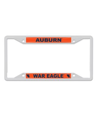 Wincraft Auburn Tigers Chrome Colored License Plate Frame - Macy's