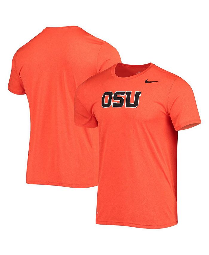 Nike Men's Orange Oregon State Beavers School Logo Legend Performance T-shirt - Macy's