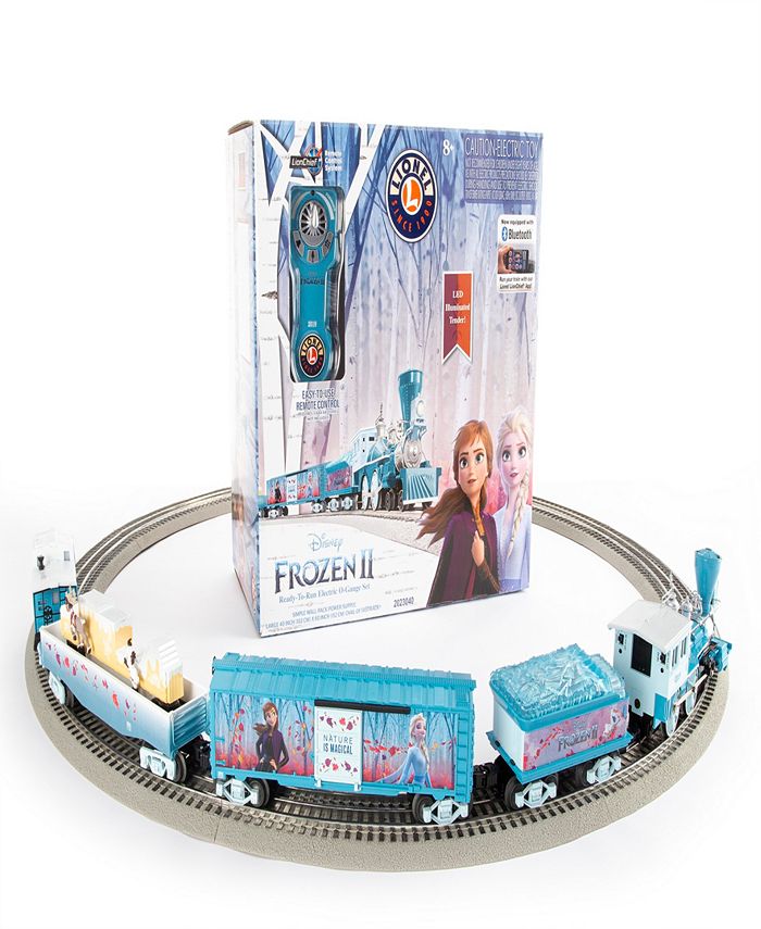 Lionel Disney Frozen 2 Lionchief Bluetooth Train Set with Remote - Macy's