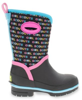 Western Chief Big Girls Neon Scouts Neoprene Rain Boot - Macy's