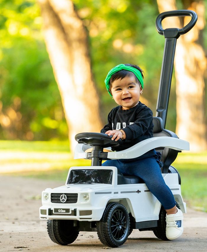 Best Ride on Cars Mercedes G-Wagon 3-in-1 Push Car - Macy's